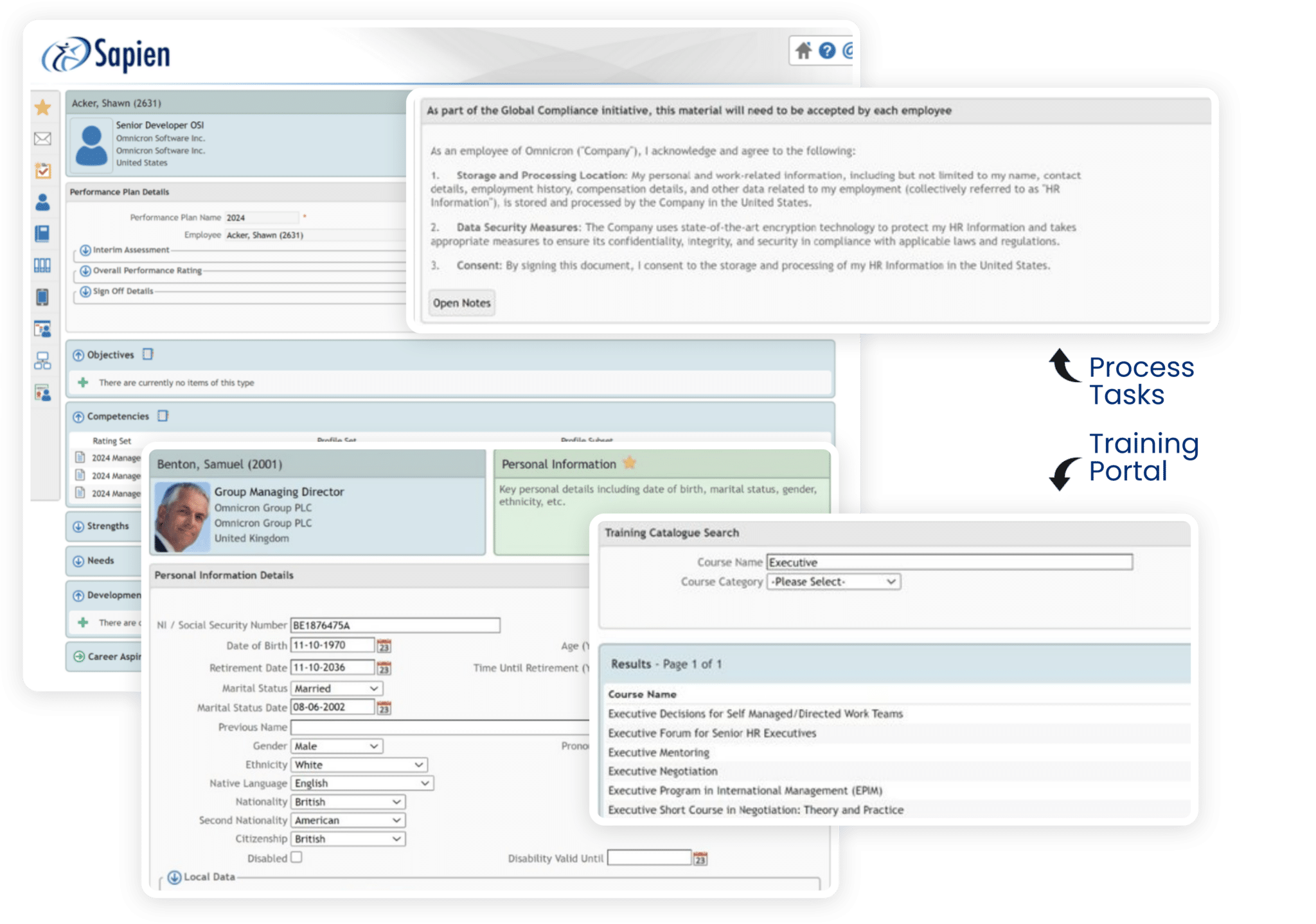 Solution - Sapien Software: Streamlining Global HR Operations